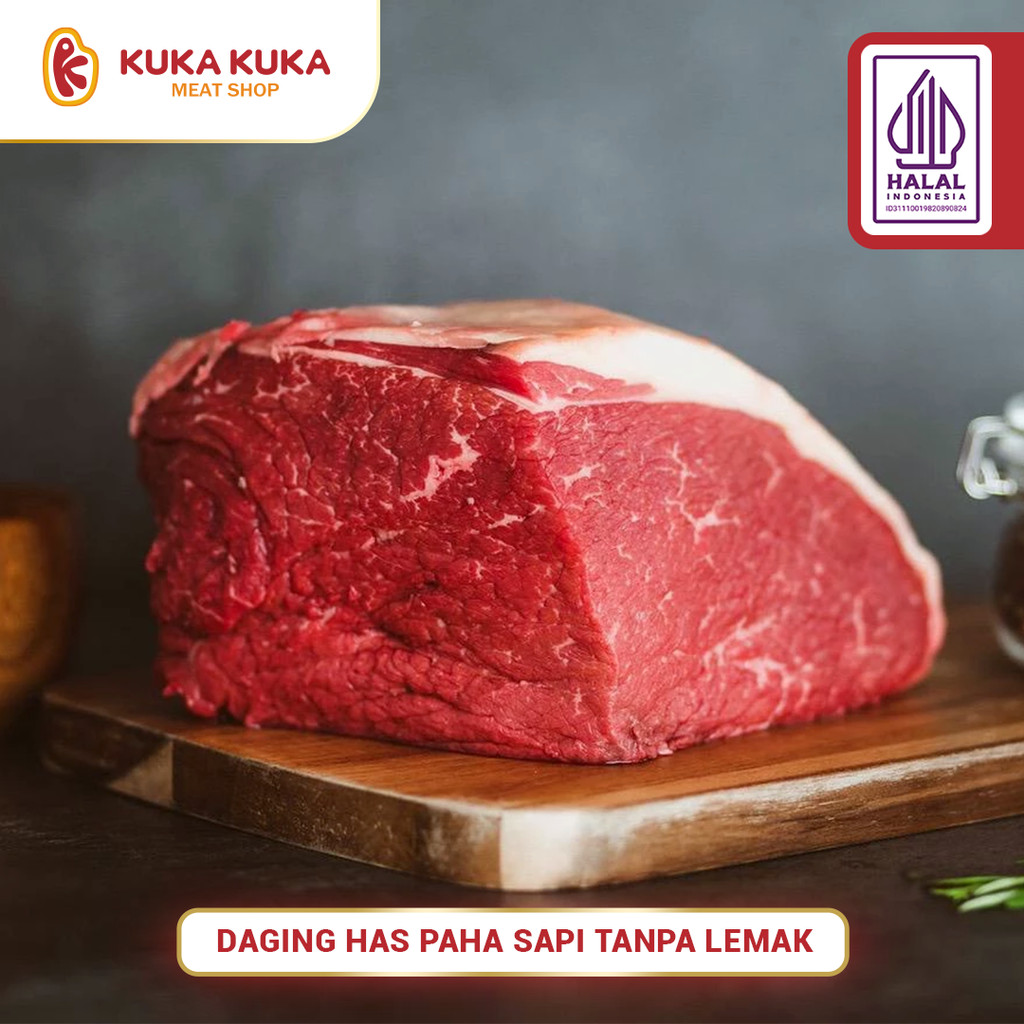 Jual Daging Has Paha Sapi Tanpa Lemak / Lean Meat Premium / Daging ...