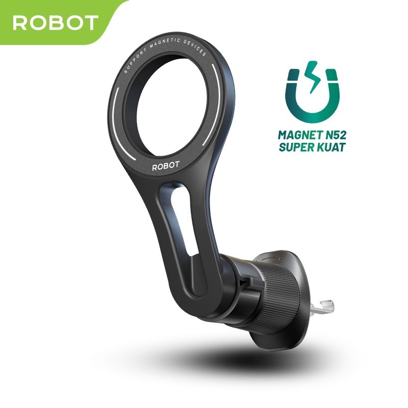 Jual ROBOT Magsafe Car Holder RT-CH24 Magnet N52 Free Rotatable ...