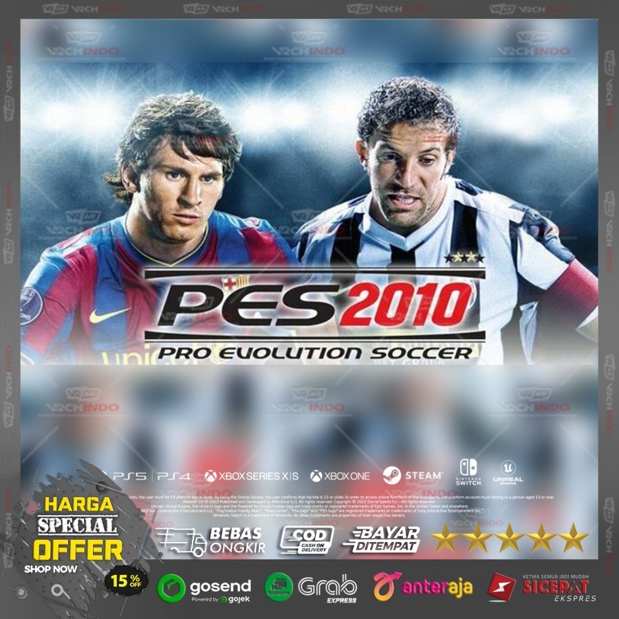 Jual Game PES 2010 - Pro Evolution Soccer 2010 | Games for Komputer PC ...