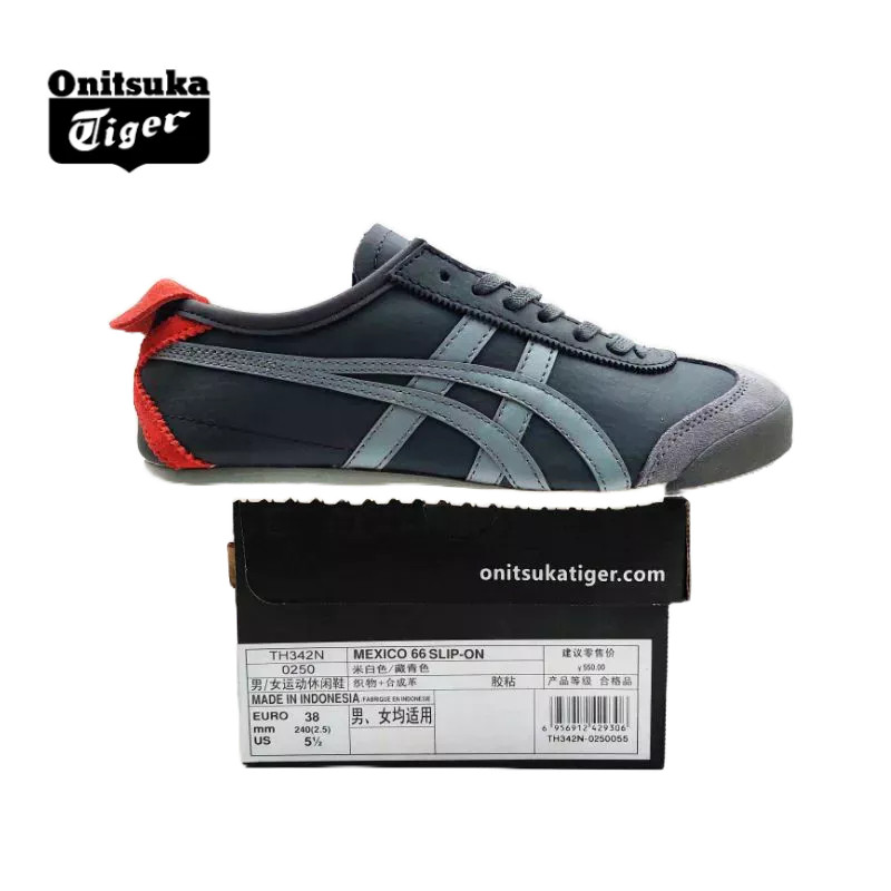 Jual SEPATU ONITSUKA TIGER MEXICO 66 SLIP ON LEATHER KULIK BALIK MADE INDONESIA | Shopee Indonesia