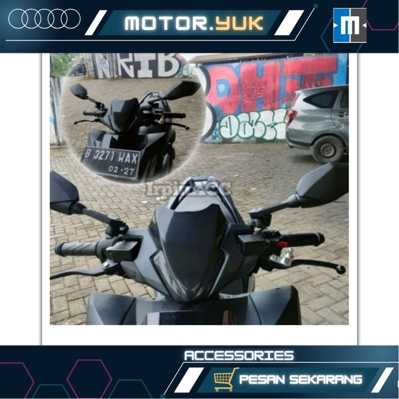 Jual Visor Vario 160 Vario 150 Click 160 Visor Windshield Vario 160 150 ...
