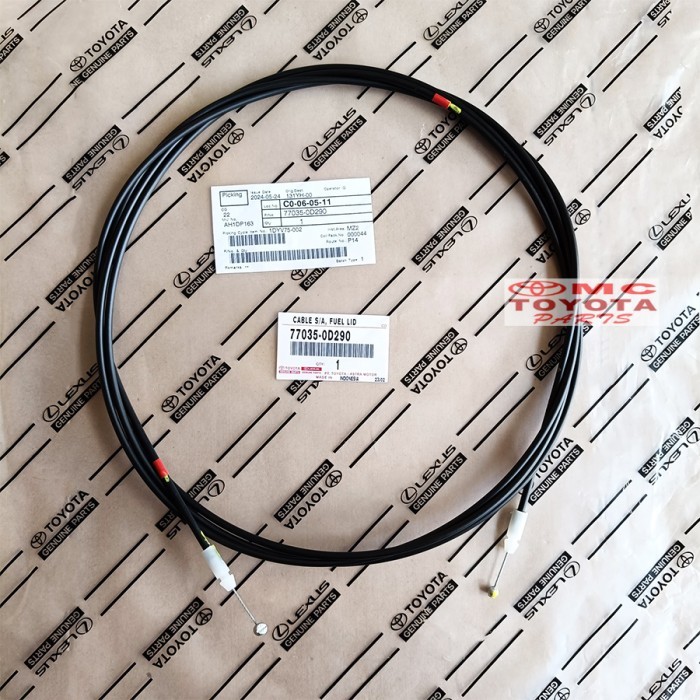 Jual Kabel Tarikan Pembuka Tutup Tangki Bensin Toyota Etios Valco 77035 ...