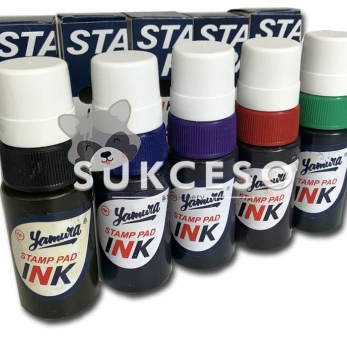 Jual Yamura Tinta Cap Warna / Cap Tinta Warna Warni Murah | Shopee ...