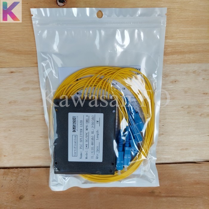 Jual Splitter Modular 1:8 SC UPC / Spliter 1:8 Modular Besar SC UPC/ Modular Splitter 1-8 Upc ...