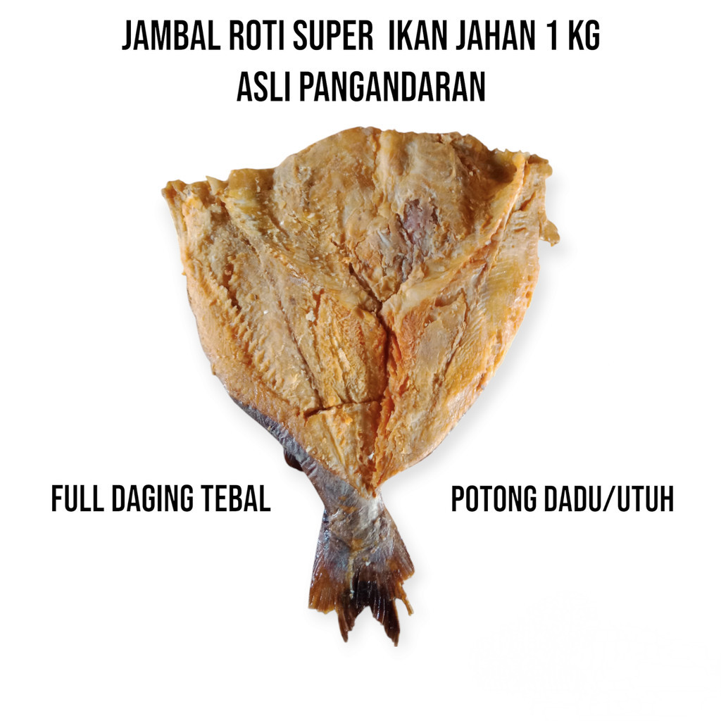 Jual ikan asin jambal roti super ikan jahan 1 kg asli oleh oleh ...