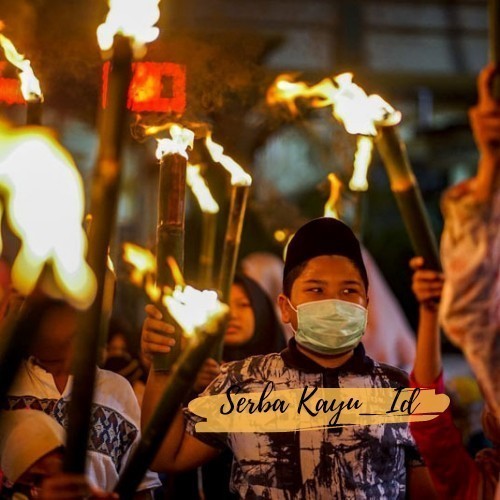 Jual obor bambu asli #obor #lampu #api dari #bambu #terlaris | Shopee ...