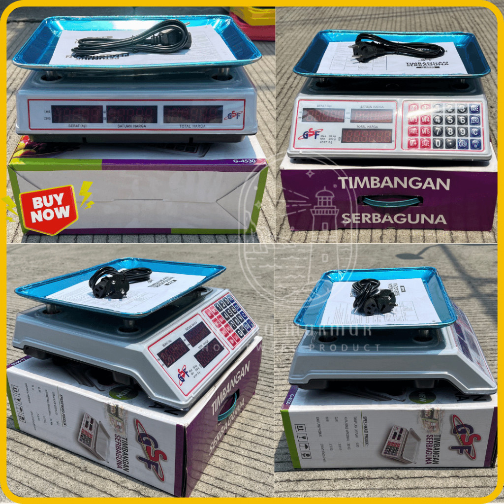 Jual TIMBANGAN BUAH DIGITAL GSF 4530 / TIMBANGAN DIGITAL 30KG PRICING ...