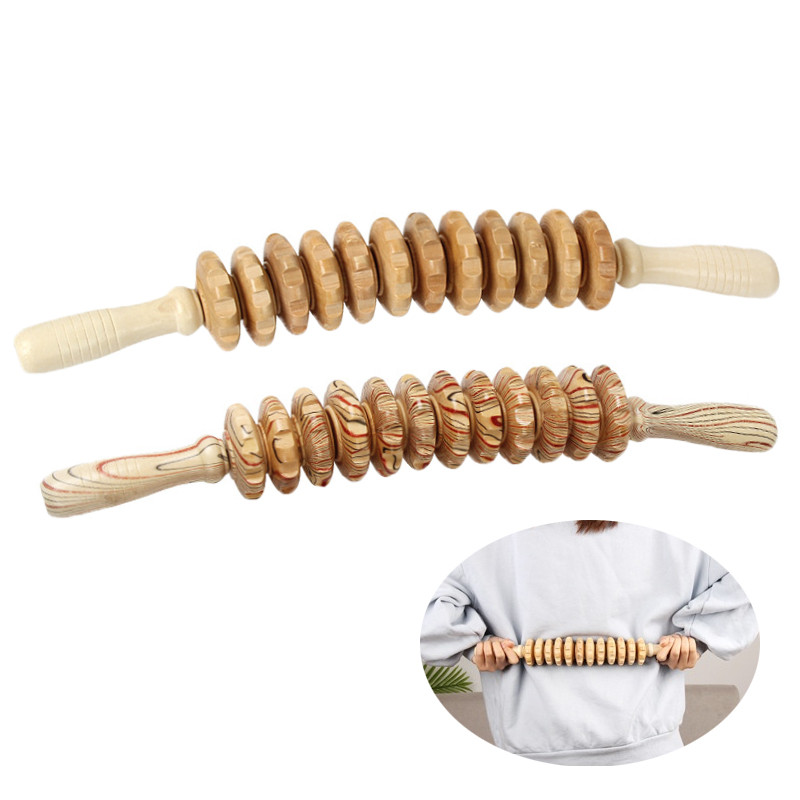 Jual PREORDER Wood Therapy Roller Massage Tools,Lymphatic Drainage ...