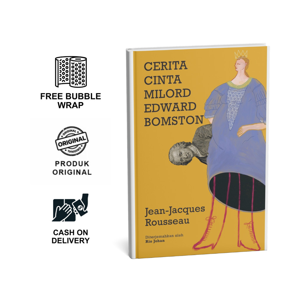 Jual CERITA CINTA MILORD EDWARD BOMSTON - Jean Jacques Rousseau - Moooi ...
