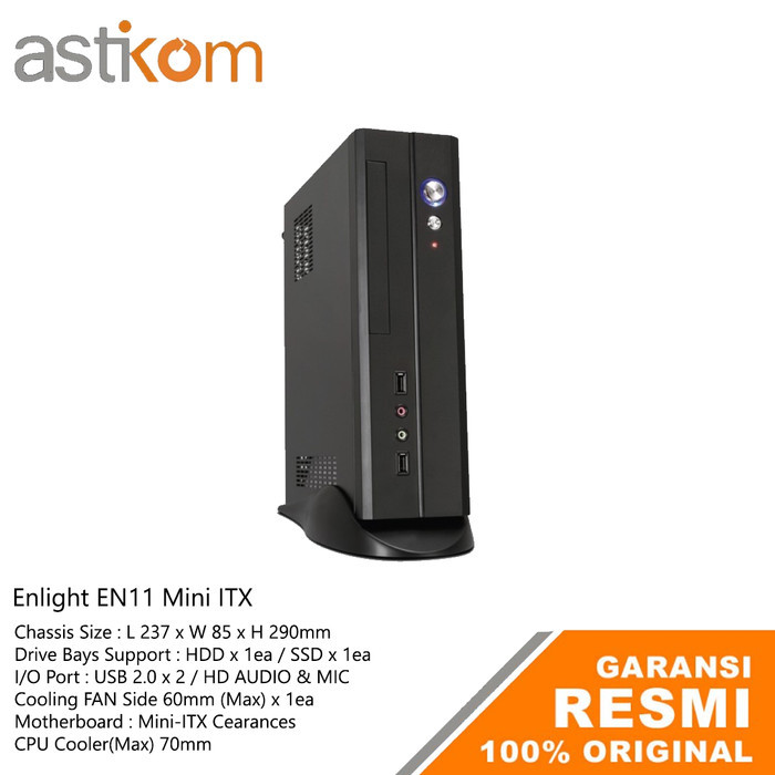 Jual Casing PC Mini ITX Enlight EN11 | Shopee Indonesia