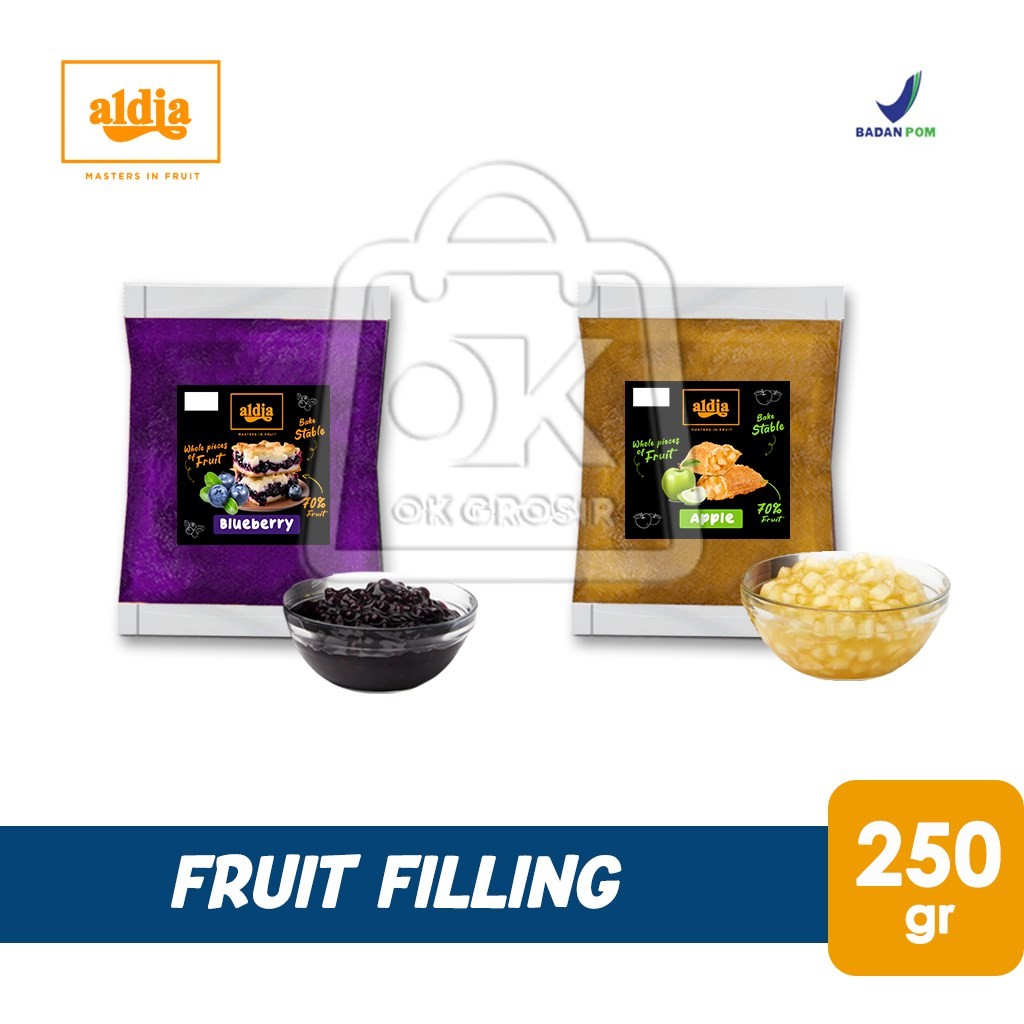 Jual Aldia Fruit Filling Buah Isian Puff Pastry Pie Baking Decor ...