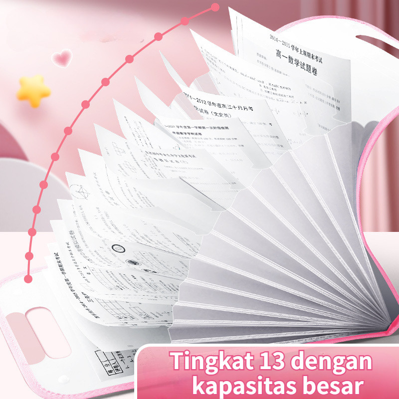 Jual Lucu Kartun File Organizer / Penyimpanan Berkas / Folder Portable ...