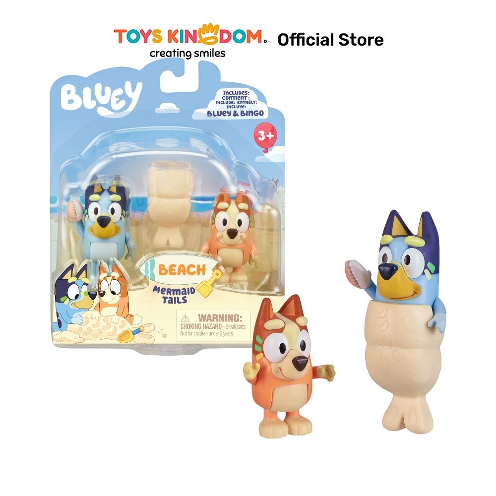 Jual Toys Kingdom Bluey Set 2 Pcs Minifigure S9 17543 Random Toys Kids ...