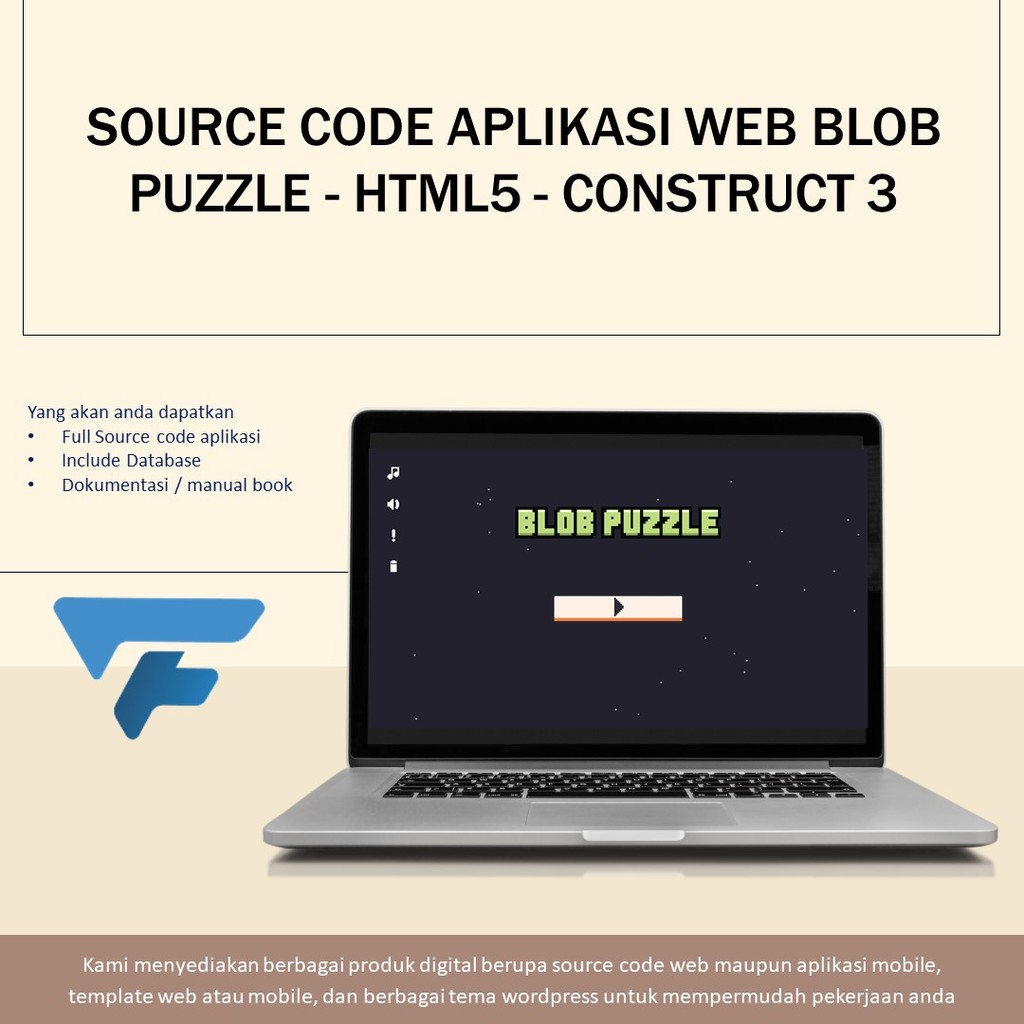 Jual SOURCE CODE APLIKASI WEB BLOB PUZZLE-HTML -CONSTRUCT 3 | Shopee ...