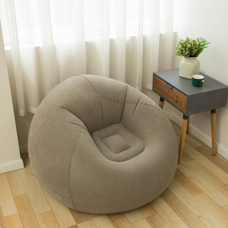 Jual Large Lazy Inflatable Sofa Chairs PVC Lounger Seat Bean Bag Sofas ...