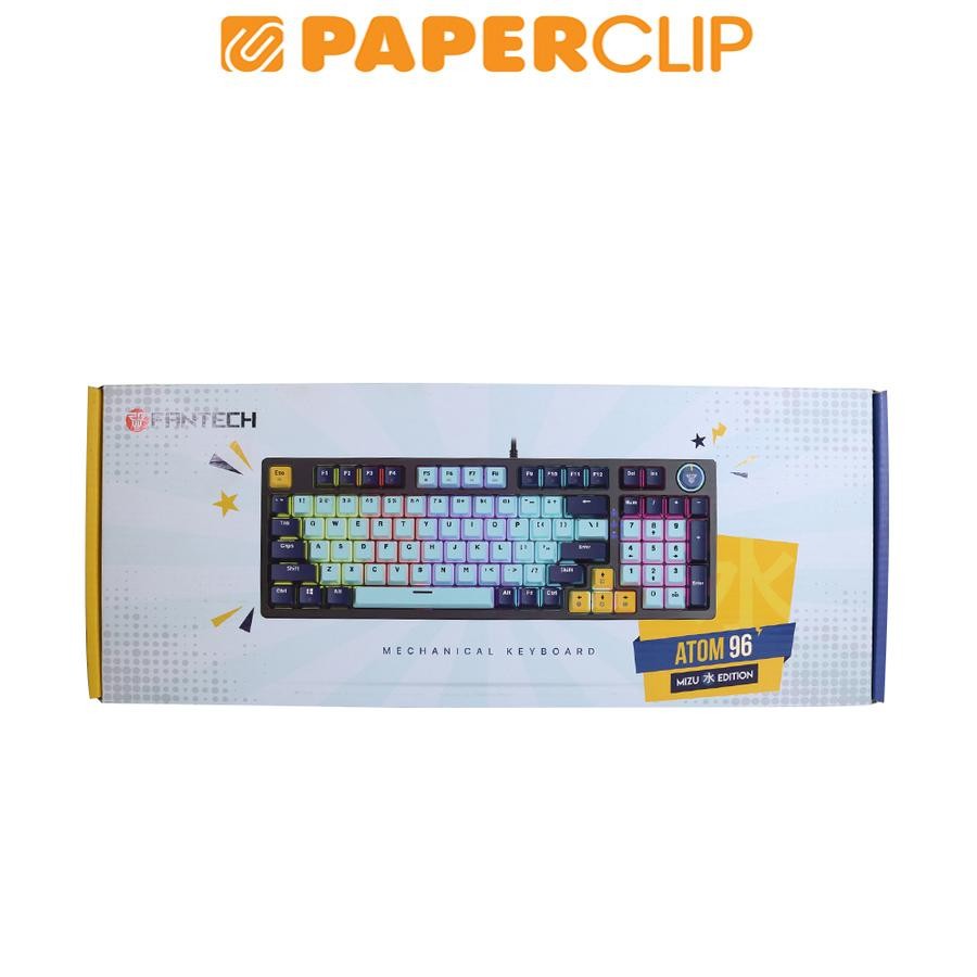 Jual KEYBOARD FANTECH ATOM 96 MIZU EDITION MK890 V2 SKY BLUE | Shopee Indonesia