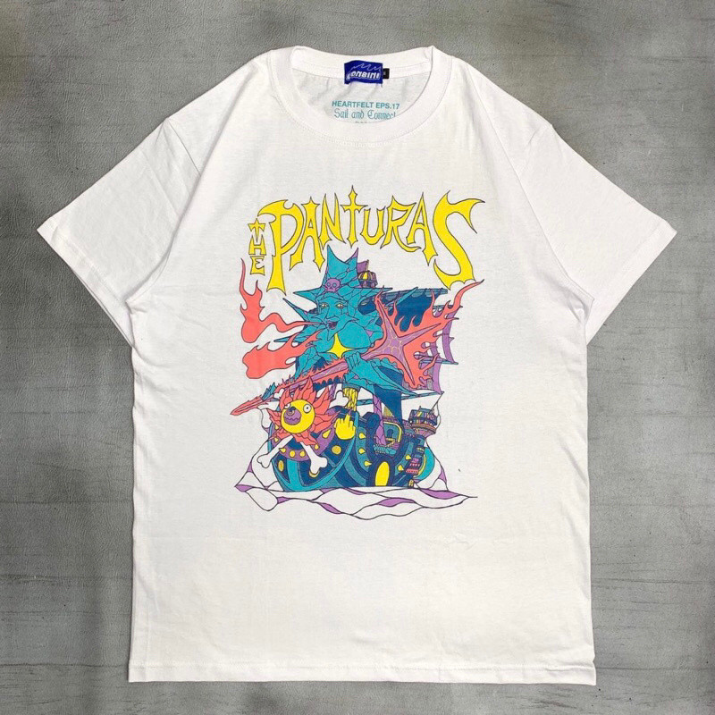 Jual Tshirt THE PANTURAS x CONBINI STYLE sail and Connect Cotton combad ...