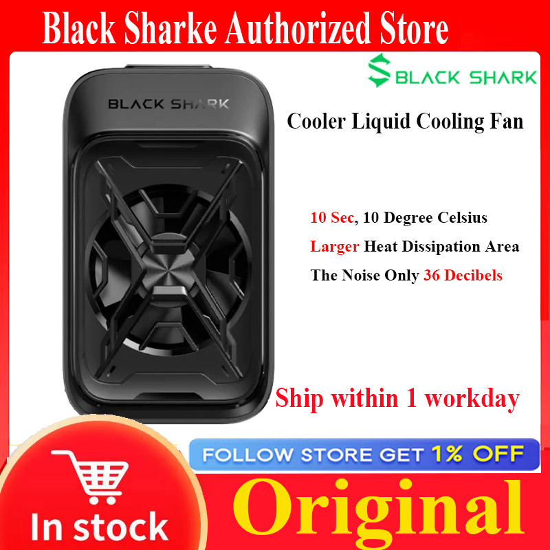 Jual NEW Black Shark Cooler Liquid Cooling Fan Gaming Air Cooler ...