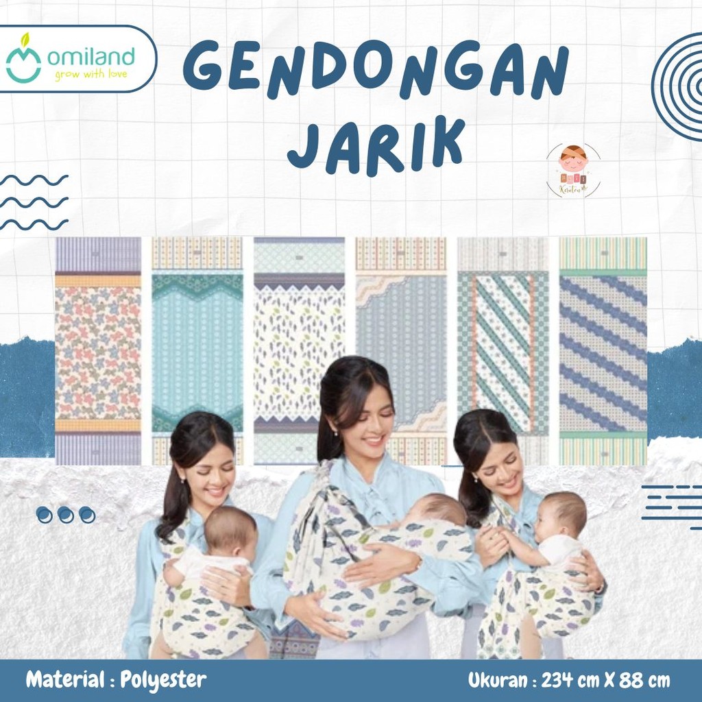Jual Omiland Kain Jarik Gendongan Bayi Original Motif Batik Heritage ...