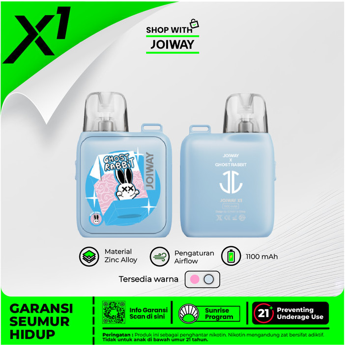 Jual JOIWAY Pod X1 Ghost Rabbit Limited Edition | Shopee Indonesia