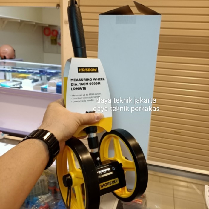 Jual krisbow meteran dorong 2 roda / meteran dorong krisbow ORIGINAL ...
