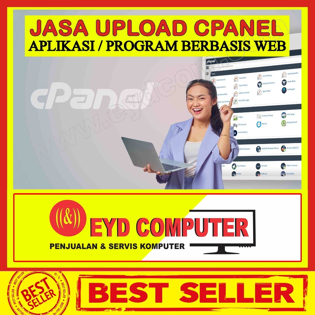 Jual JASA UPLOAD SOURCE CODE KE CPANEL HOSTING - APLIKASI PROGRAM BERBASIS WEB DI EYD COMPUTER ...