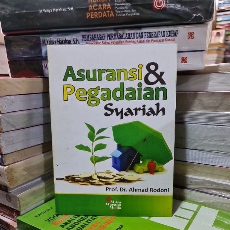 Jual Asuransi dan pegadaian syariah by Prof Dr Ahmad Rodoni | Shopee ...