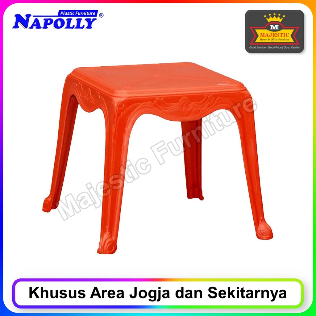 Jual Meja Plastik Napolly BIG 4242 (Jogja) | Shopee Indonesia
