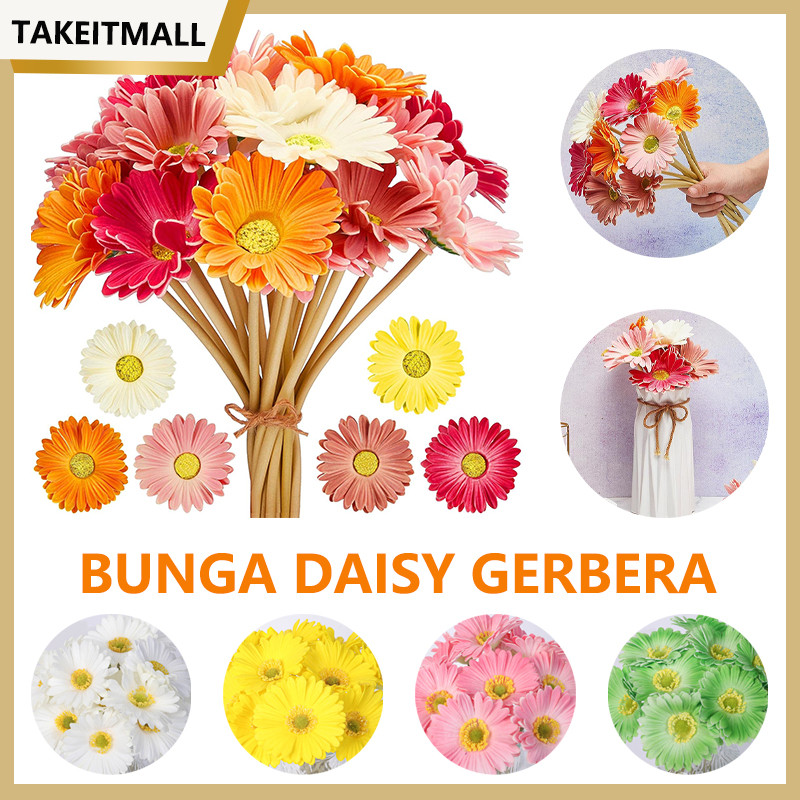 Jual Bunga Daisy Latex /Artificial Bunga Daisy Bunga Palsu Plastik ...