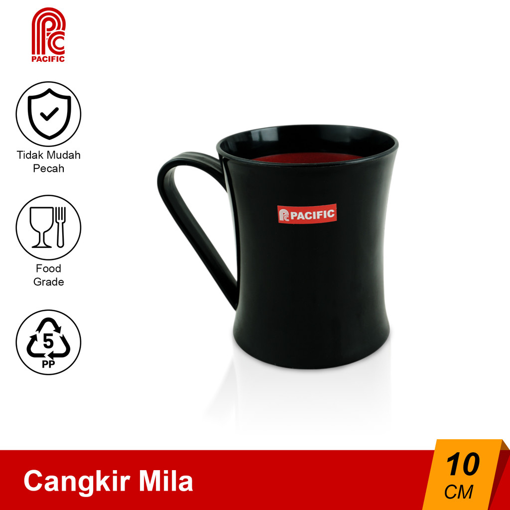 Jual PACIFIC Cangkir Mila 10 CM Plastik Cup Food Grade PCCR-01 | Shopee ...