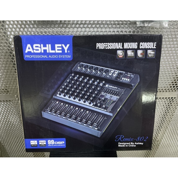 Jual Mixer 6 Channel Ashley Remix 802 REMIX-802 Original | Shopee Indonesia
