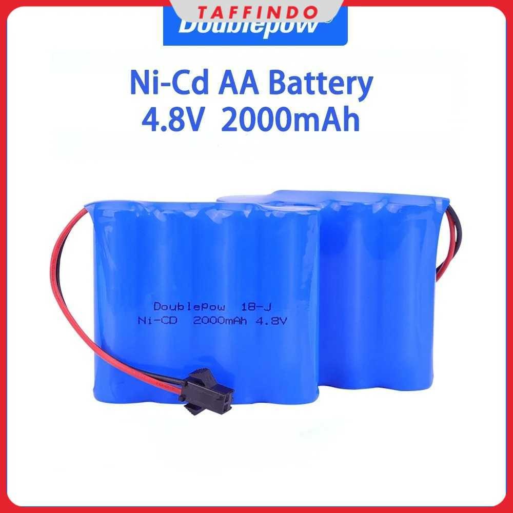 Jual Doublepow Baterai Pack RC Toy Battery AA Ni-CD SM Plug 2000mAh 4 Pack - YZ2000 | Shopee ...