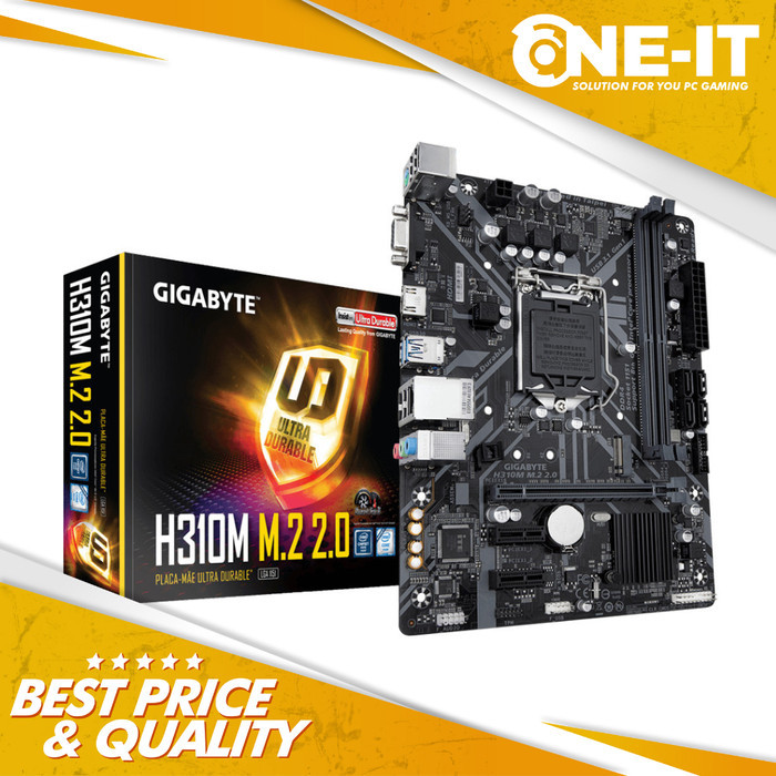 Jual Motherboard GIGABYTE H310M M.2 2.0 Intel H310 LGA 1151 Micro ATX | Shopee Indonesia