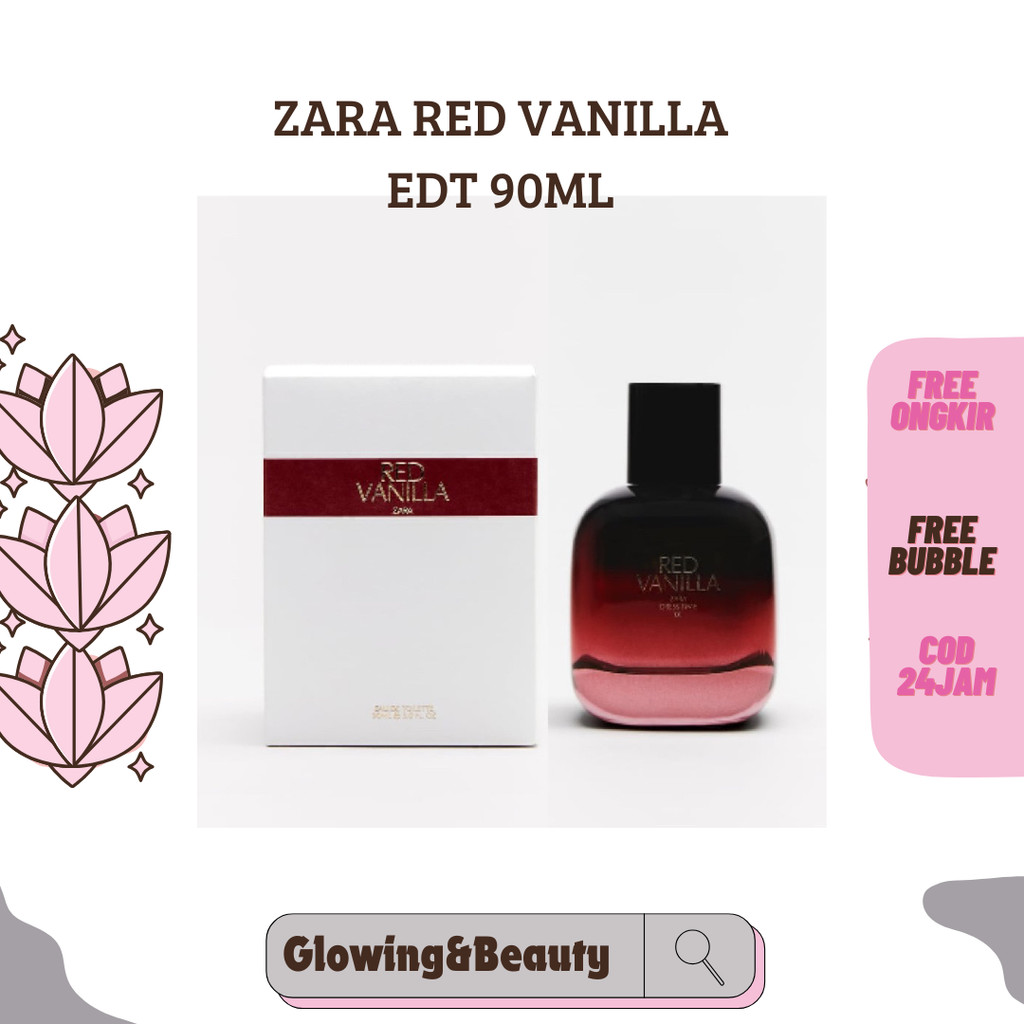 Jual ZARA RED VANILLA PARFUM EDT 90ML | Shopee Indonesia