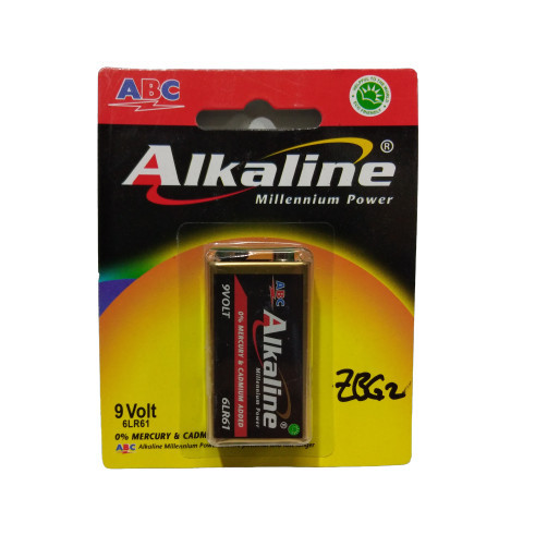 Jual Baterei ABC 9V Volt Alkaline kotak Batre Battery | Shopee Indonesia
