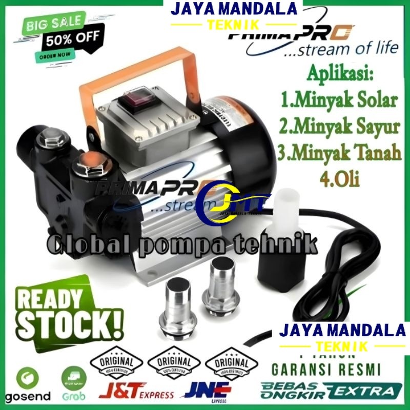 Jual Pompa Solar Elektrik Listrik 220V 1Inch Pompa Cairan Kental Minyak ...