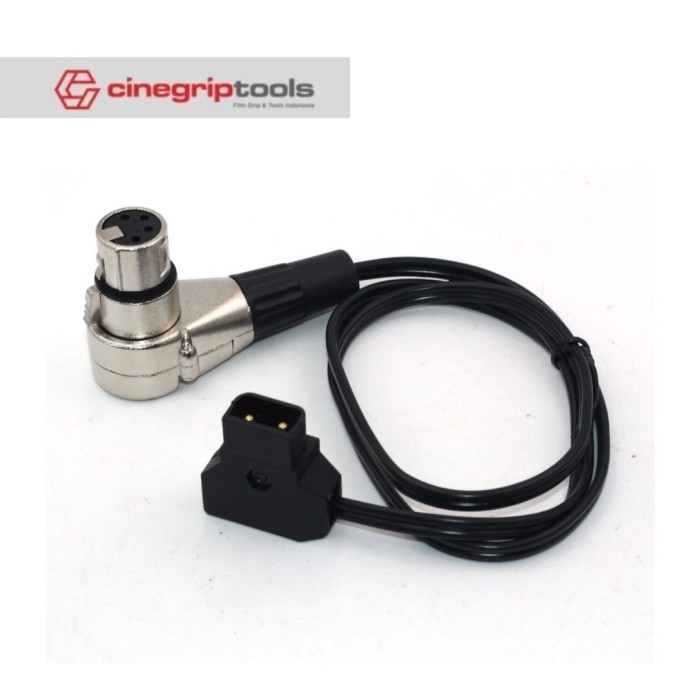 Jual D-Tap to Female Angle 4-Pin XLR Power Supply Battery and Camera F55 | Shopee Indonesia