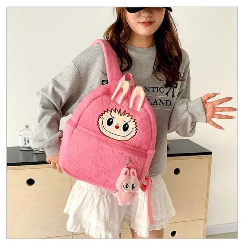 Jual BBS Labubu Tas Boneka Labubu Ransel Boneka Labubu tas anak sekola ...
