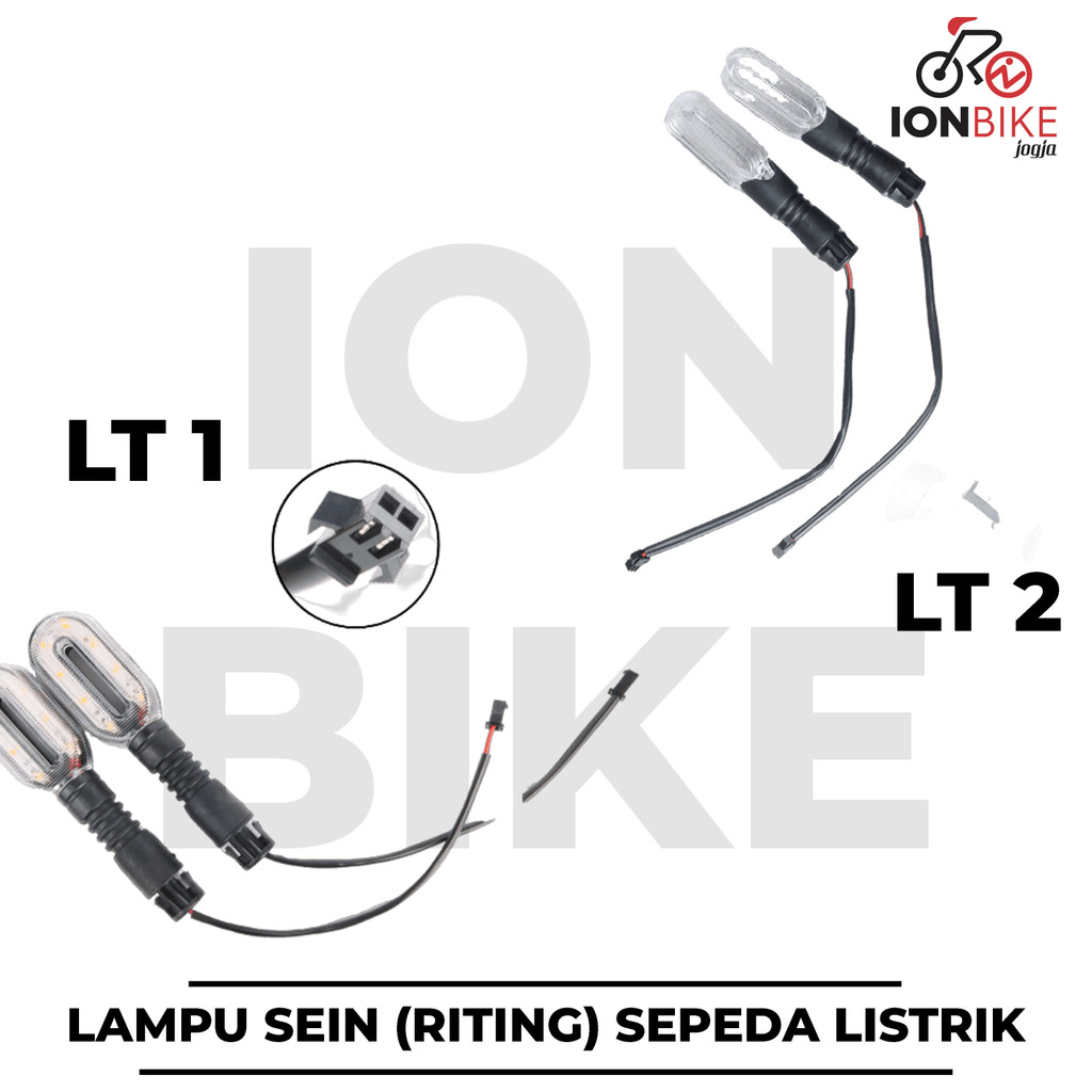 Jual Lampu Sein Sepeda Listrik TL1 TL2 Riting Sen Universal Belok Arah ...