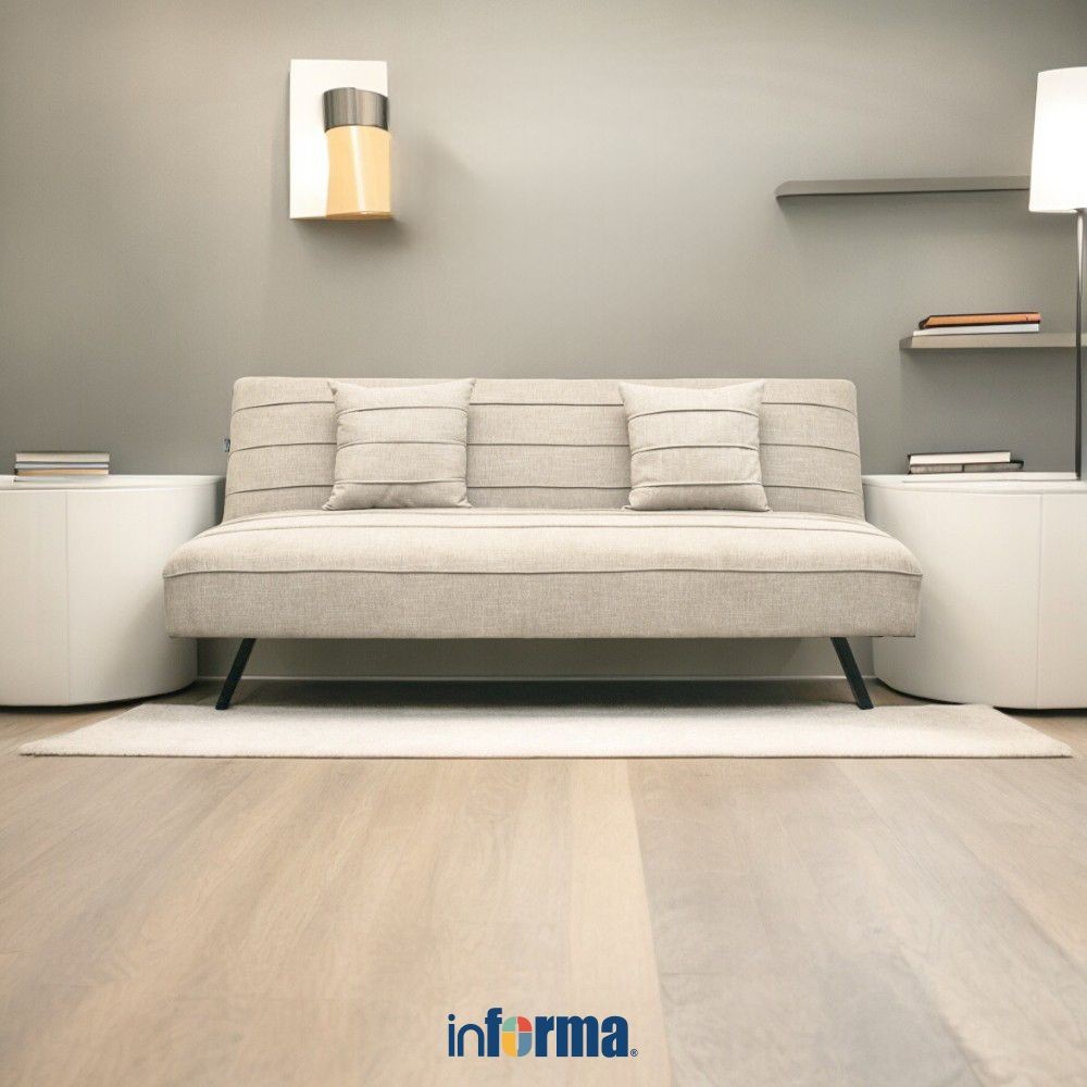 Jual Informa New Lawrence Sofa Bed Fabric - Krem Tempat Duduk ...