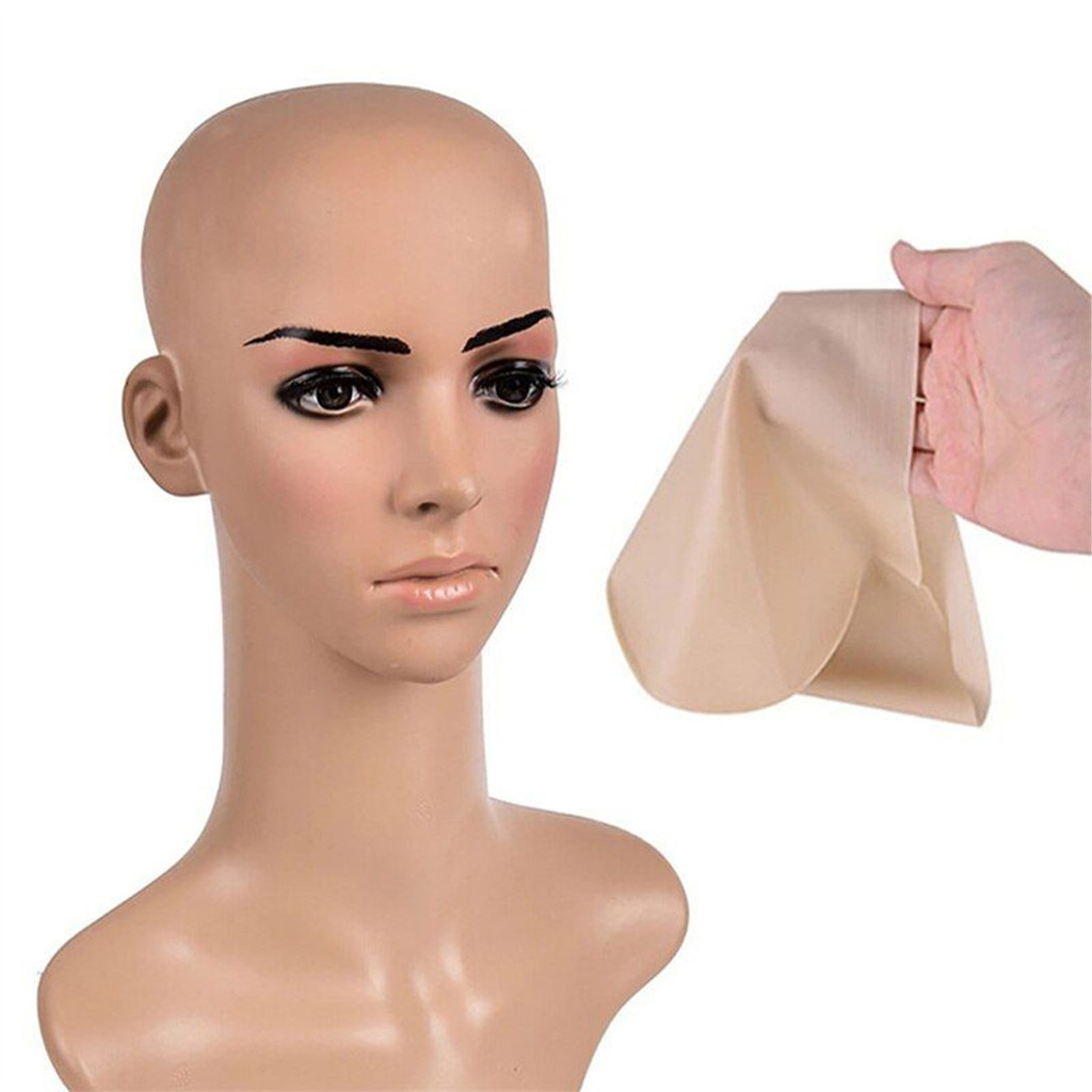 Jual Bald Cap Wig Kepala Botak Palsu Botak Fake Skin Untuk Makeup ...