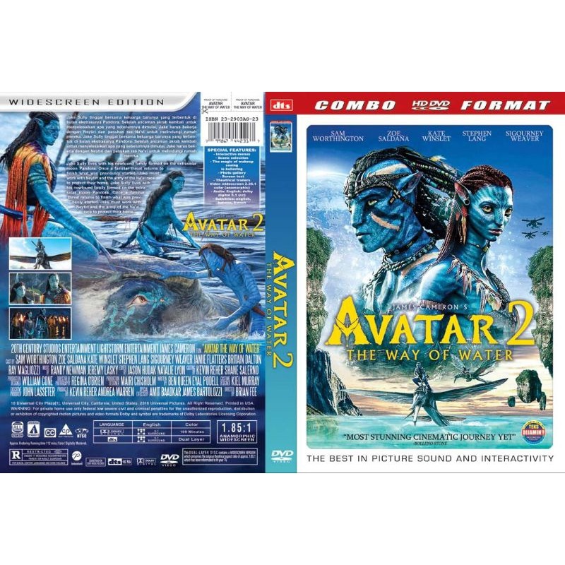 Jual Kaset DVD - AVATAR 2 The Way of Water (2022) | Shopee Indonesia