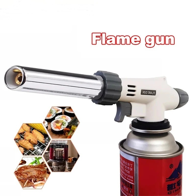 Jual Kepala Torch Flame Gun Portable Gas Burner Las Jet Butane Nozzle Api Blower Obor Pembakar ...