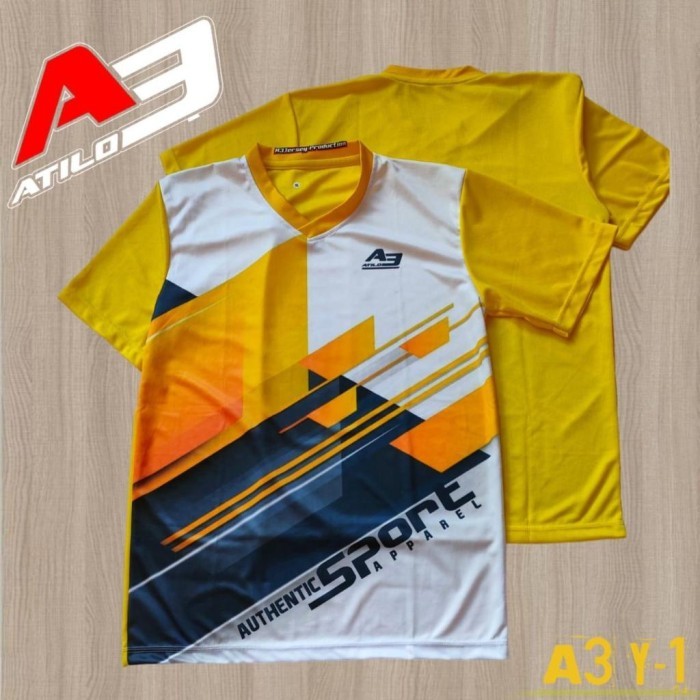 Jual Jersey Badminton Kaos Baju Badminton Bulu Tangkis dan Voli promo Free Custom Nama dan Logo ...
