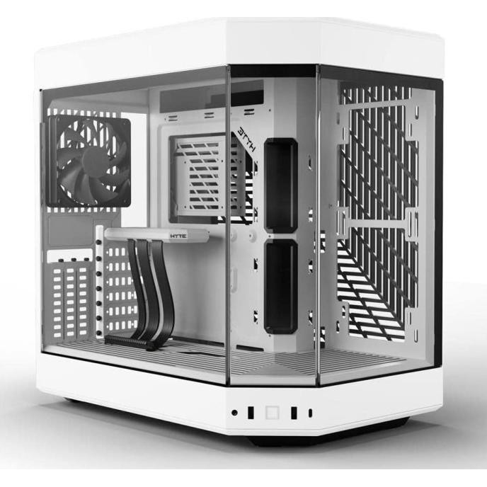 Jual Casing HYTE Y60 + 3 FAN - ATX, mATX - SNOW WHITE | Shopee Indonesia