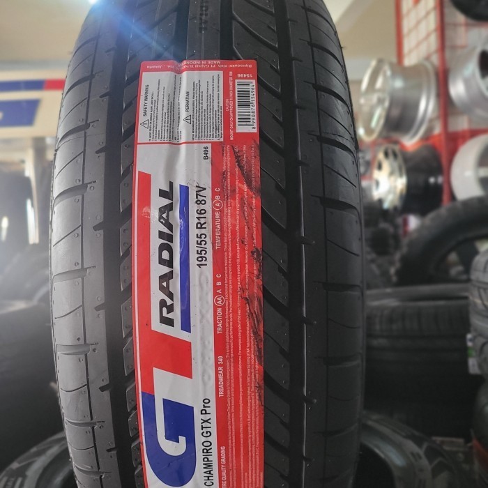 Jual GT Radial Champiro GTX Pro Ukuran 195/55 R16 - Ban Mobil Yaris City Jazz Avega | Shopee ...