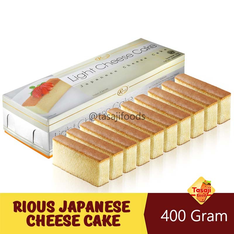 Jual Rious Japanese Cheese Cake 400 Gram Keik Keju | Shopee Indonesia