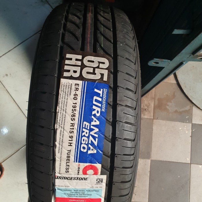 Jual Ban Bridgestone Turanza ER60 195/65 R15 (Ban APV, Luxio) | Shopee Indonesia