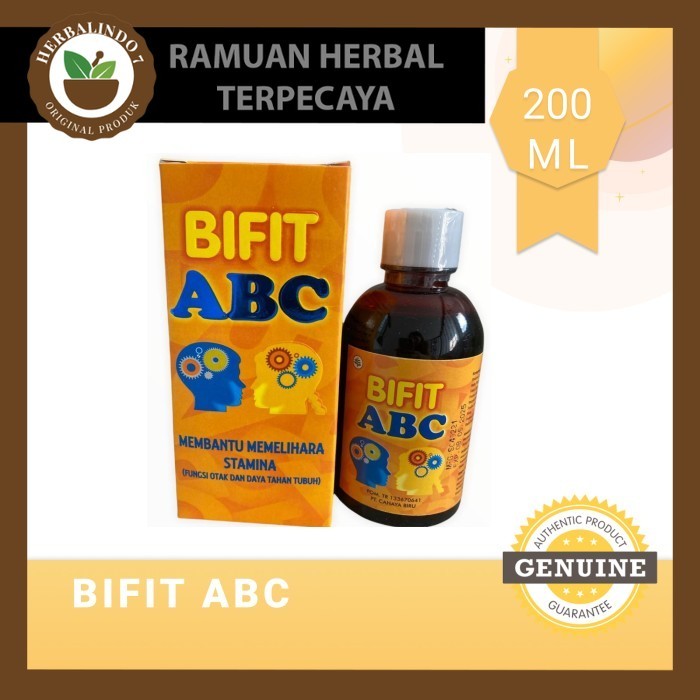 Jual Bifit ABC - Suplemen sirup untuk kecerdasan otak ORIGINAL PRODUK ...