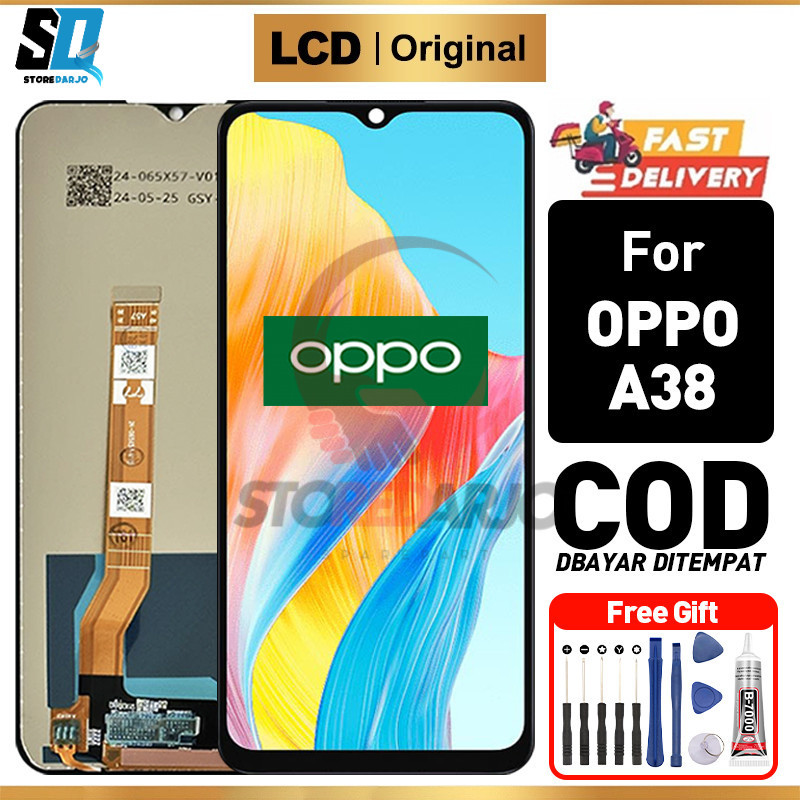 Jual LCD OPPO A38 Original Fullset hp Touchscreen Ori For Glass Touch ...